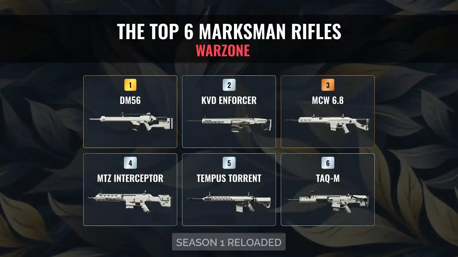 Warzone Meta: Your Definitive Guide to the Top Guns in Battle Royale ...