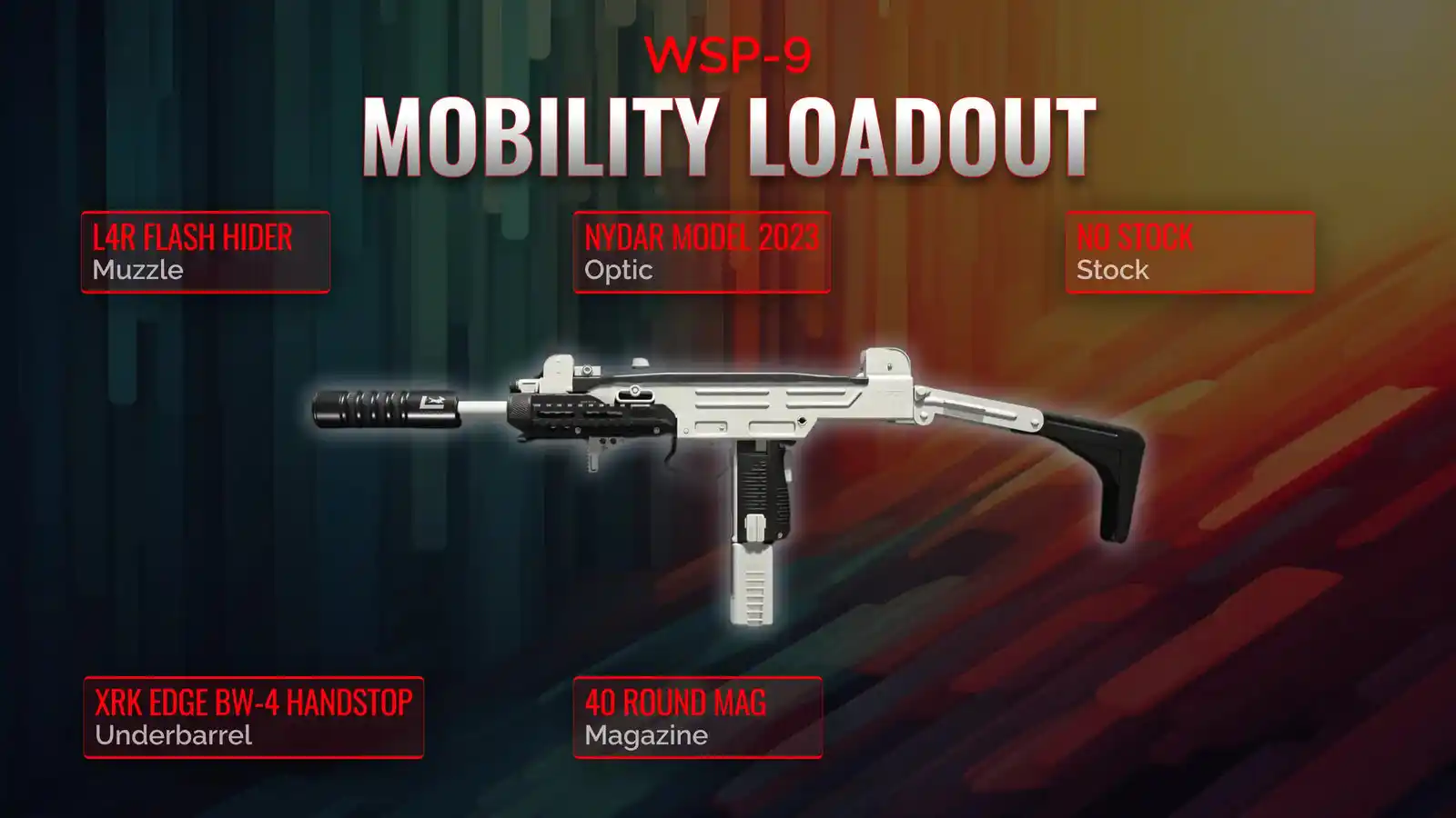 Mobility Mastery: Unveiling the Optimal WSP-9 Loadout