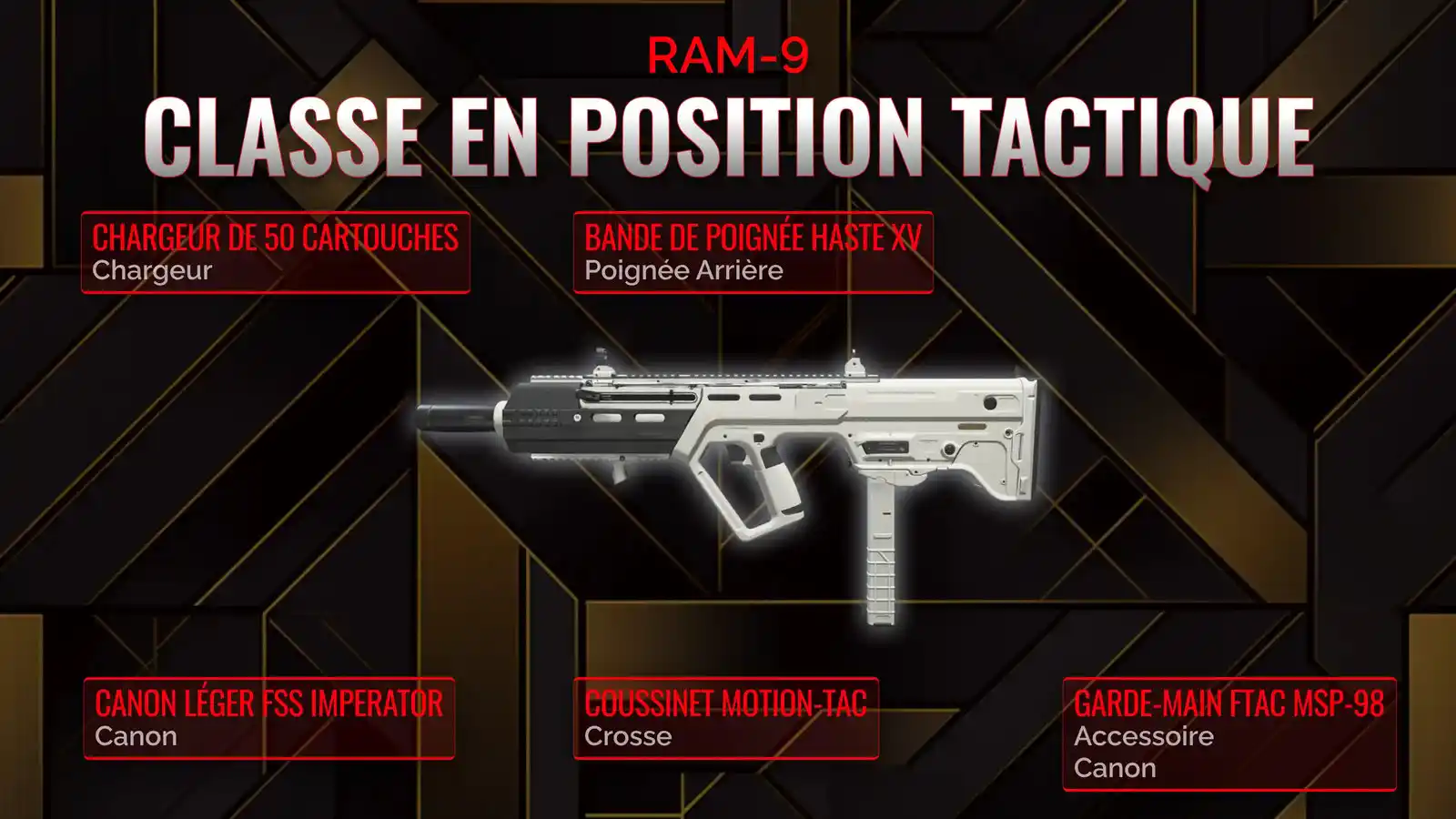 RAM-9 Déchaîné: Un Manuel Complet pour la Classe de Position Tactique